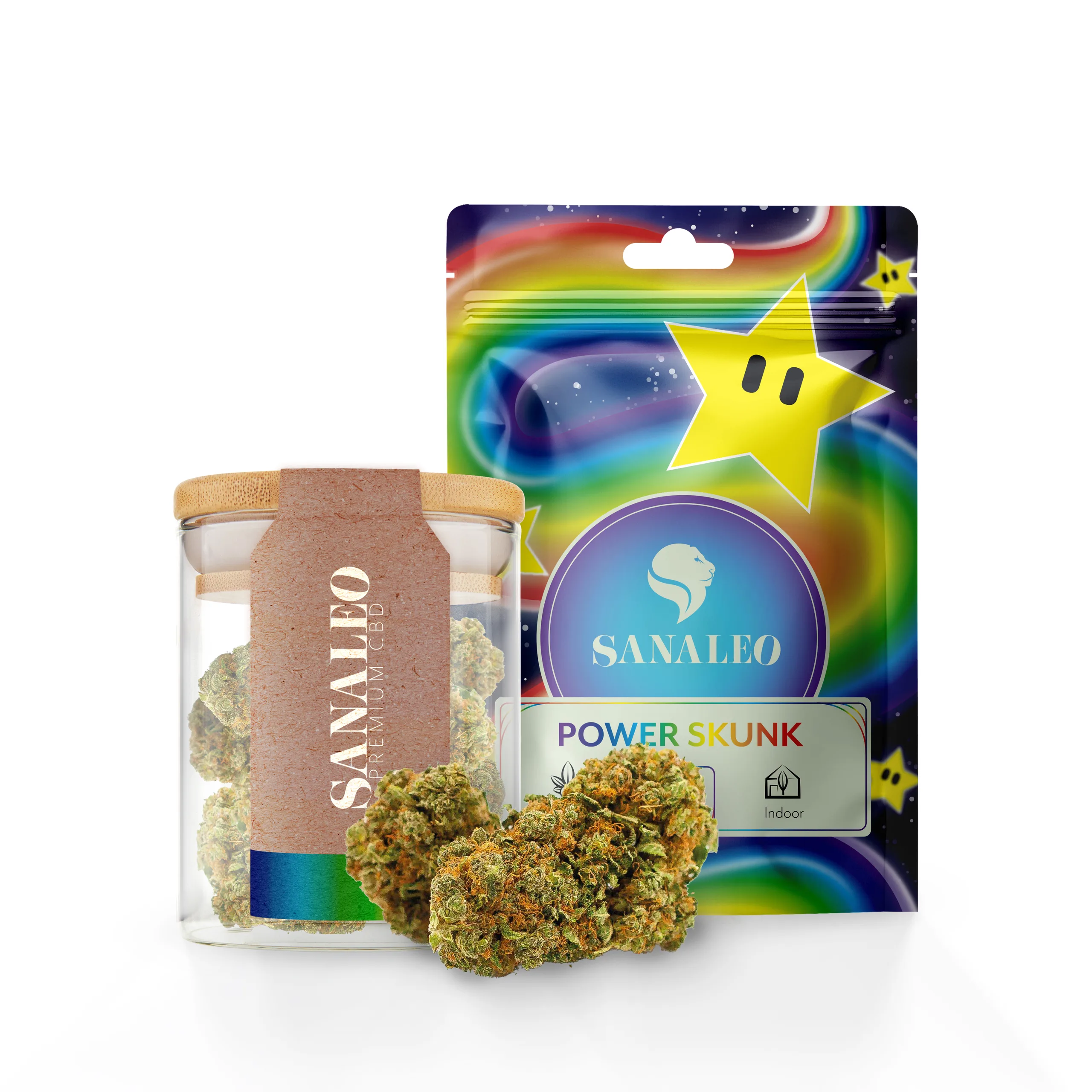 Power Skunk | CBD-Blüten | Sanaleo | Sanaleo